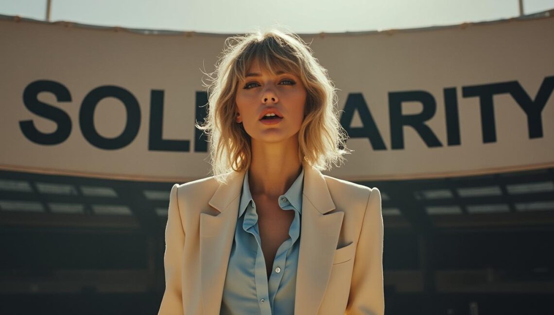 L'impact de Taylor Swift qui supporte elle la Palestine sur la scène ...